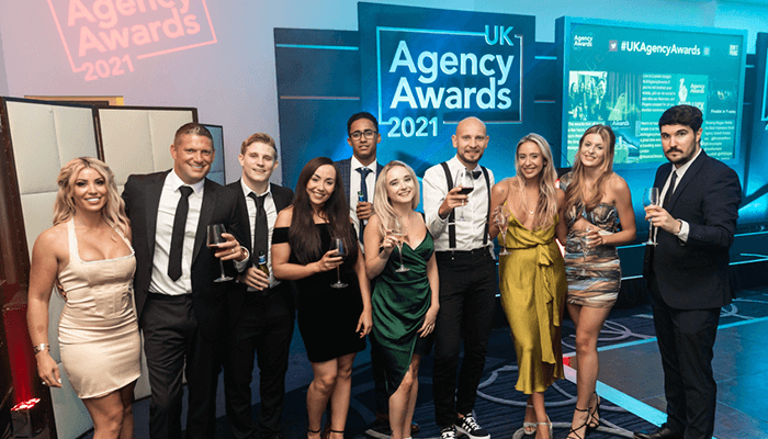 Winners at the UK Agency Awards!